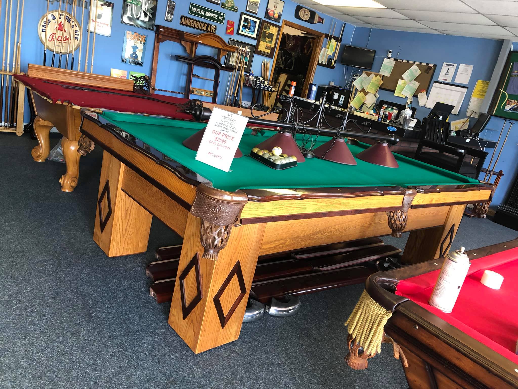 Used Pool Tables – Crosby's Billiards